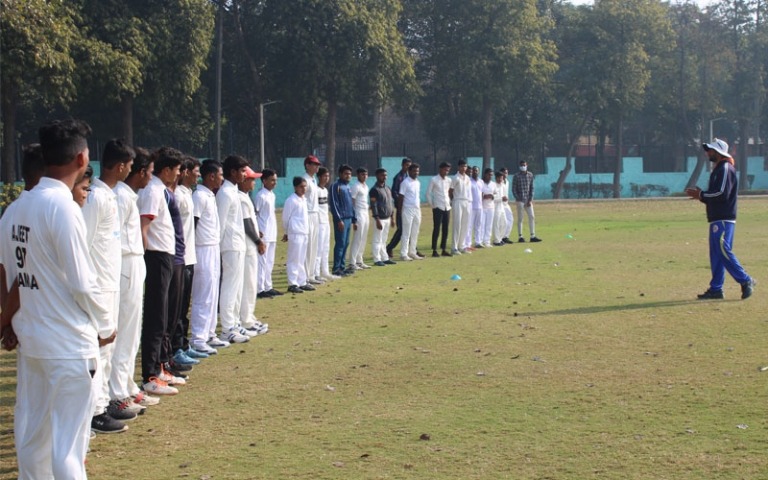 Delhi Cricket trial 5 March 2021 NPL Players learning TIP & TRICKS by ...