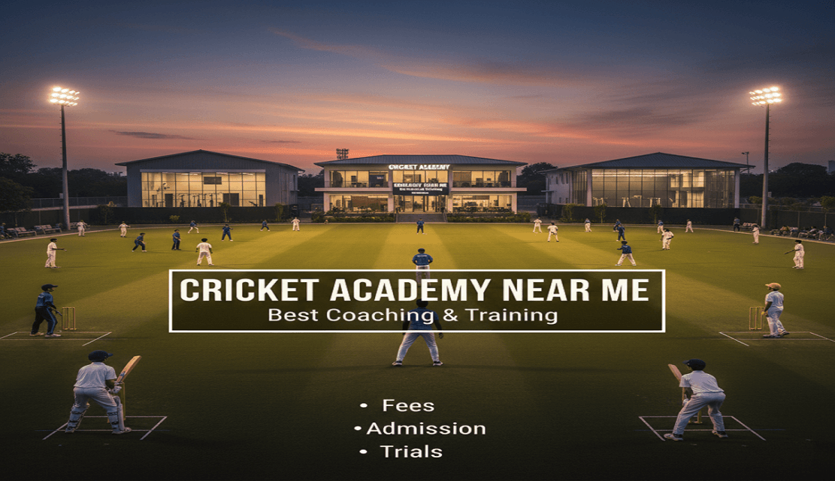 🏏 Cricket Academy Near Me – Best Cricket Coaching, Training