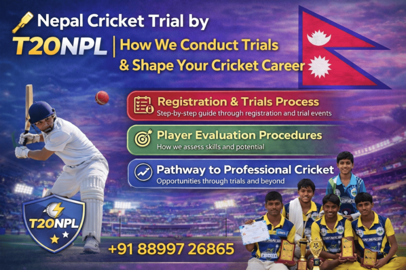 Nepal Cricket Trial T20NPL We Conduct Trials & Build Careers