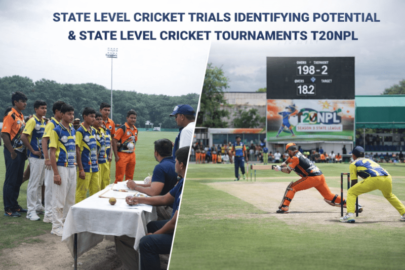 State Level Cricket Tournament & State Level Cricket Trials